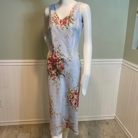 Lauren Ralph Lauren | Dresses | Lauren Ralph Lauren Sleeveless Linen ...